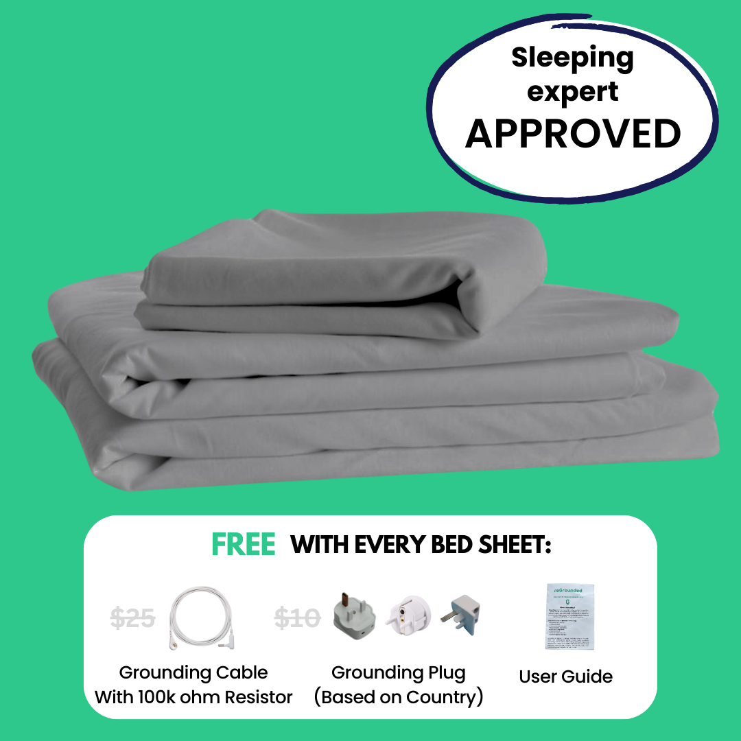 reGrounded Fitted Bed Grounding Sheets