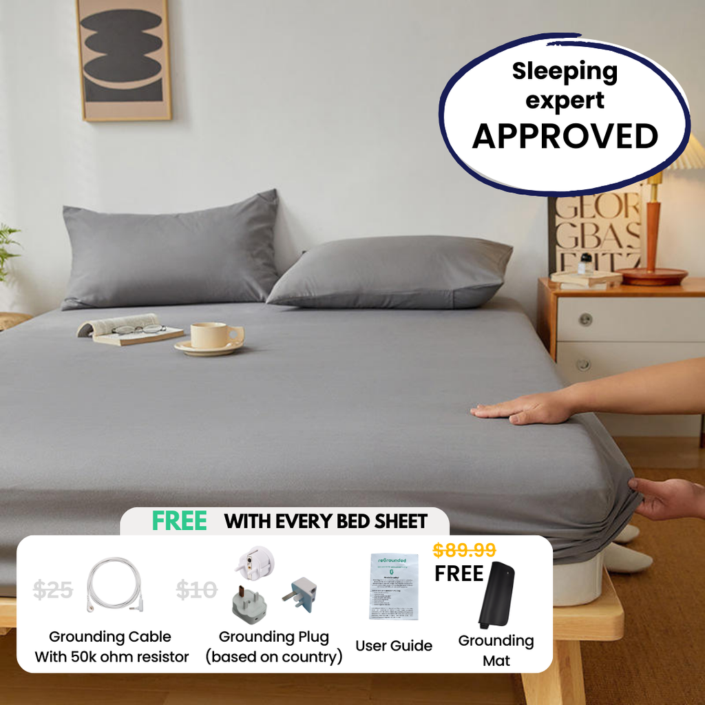 Best Earth Grounding Bed Sheets | Custom Fitted Earthing Sheets ...